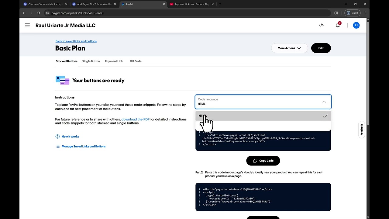 How to Enable the PayPal Payment Buttons WordPress Plugin