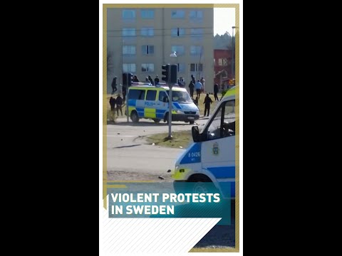 Violent protests in Sweden