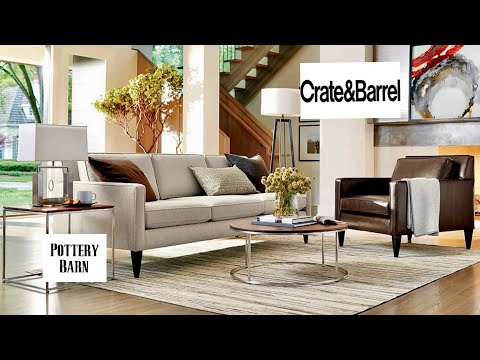 CRATE & BARREL |POTTERY BARN SHOP WITH ME #shopwithme #virtualshopping #budgetshopping