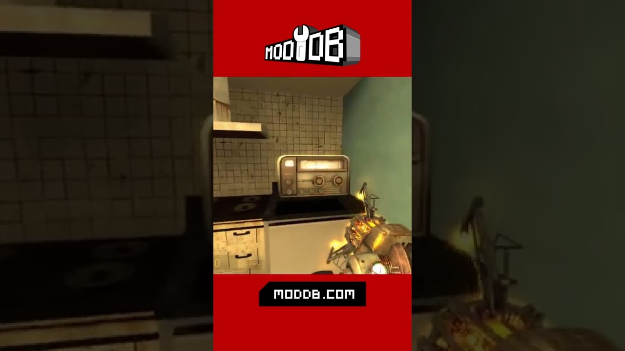 ModDB #shorts - Painting Walls Across Dimensions - Watching Paint Dry