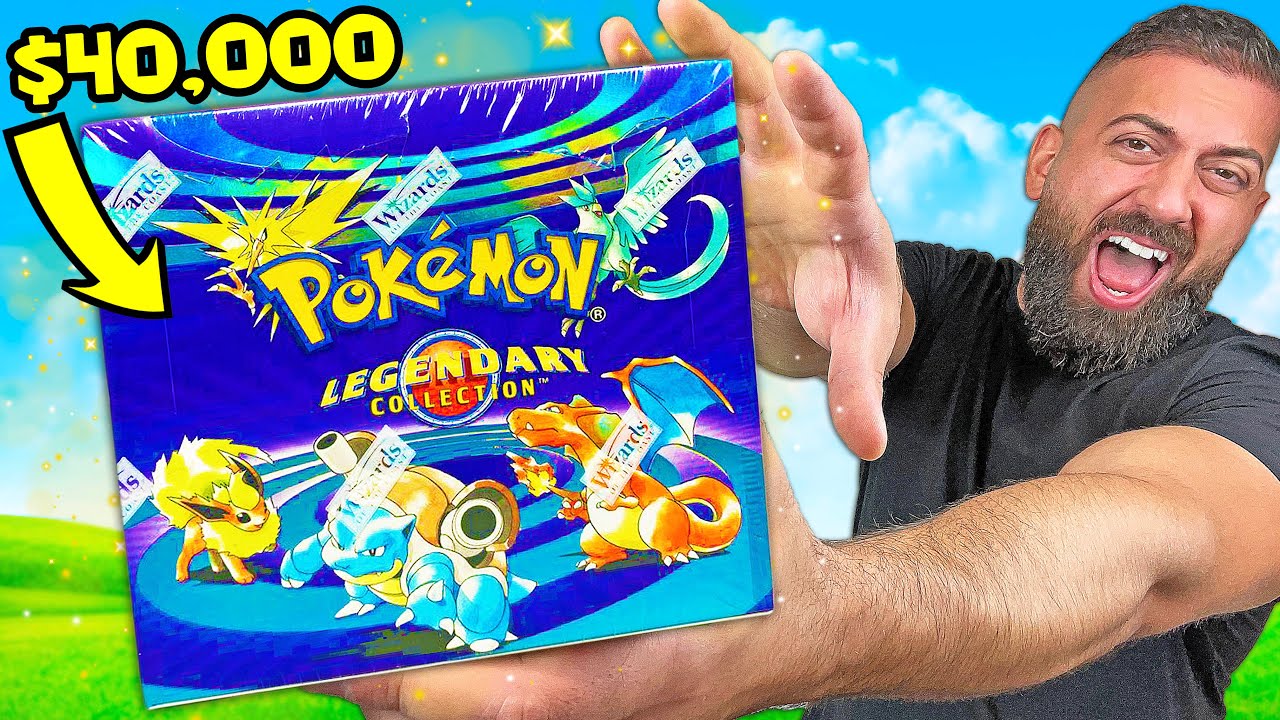 I Opened The Rarest Pokemon Box In The World ($40,000)