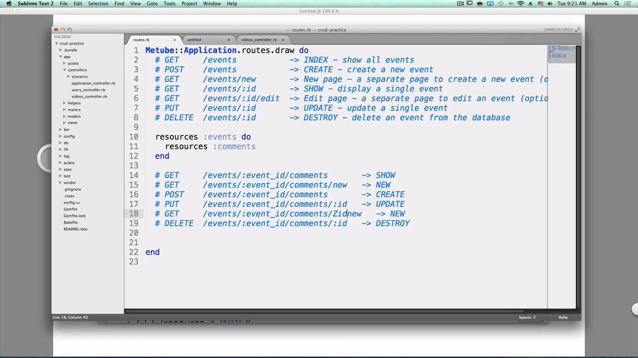 Rails Nested Resources