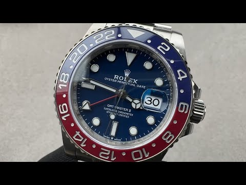 Rolex GMT-Master II Pepsi White Gold 126719BLRO-0003 - Rolex Certified Pre-Owned Review