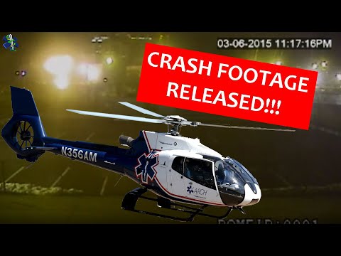 ARCH Air Medical Helicopter Crash Footage Released | Airmethods EC130B4 Explodes on Impact (27)