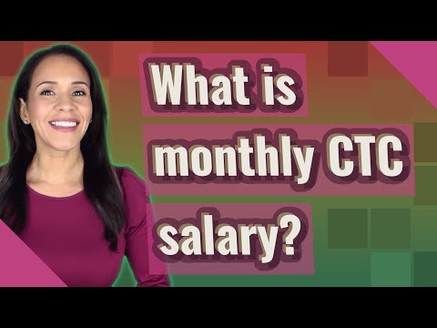 What is monthly CTC salary?