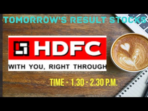 Technical analysis of tomorrow result stock - HDFC -30-Jul-2020