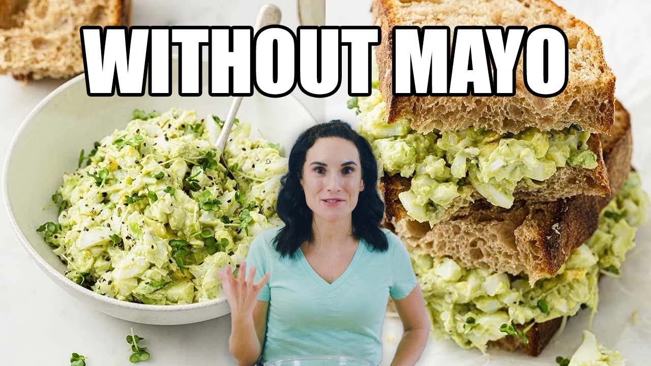 Easy Avocado Egg Salad Sandwich
