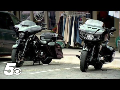 Live look at Bikes, Blues and BBQ in Rogers