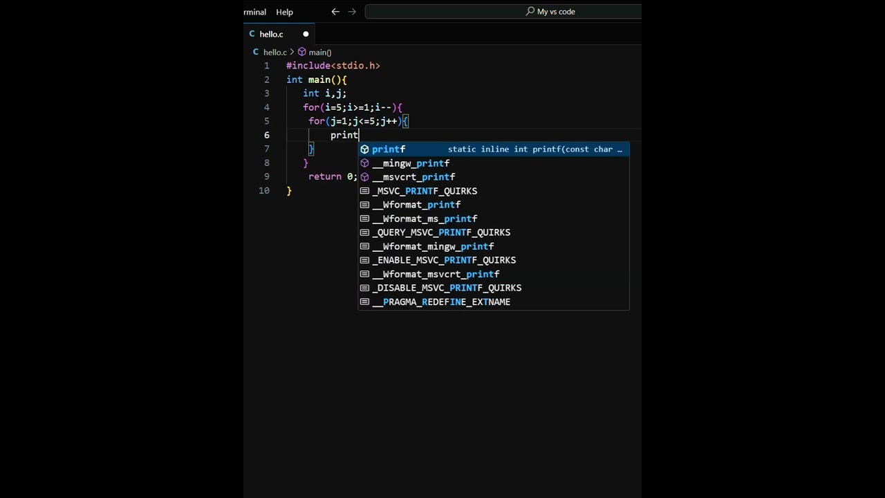 how to print number pattern | part-4 | #python #coding