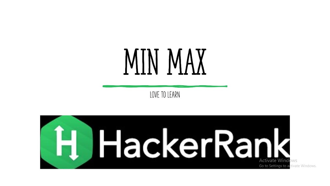 minimax Hackerrank  solution in Java #hackerrank #lovetolearn #minimax #minimaxsum