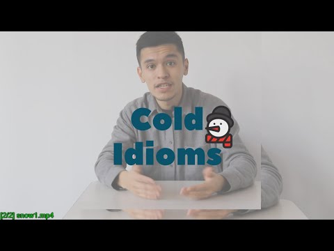 Cold Idioms in English
