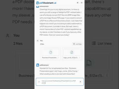 Use AI to Simply Convert and Watermark Documents