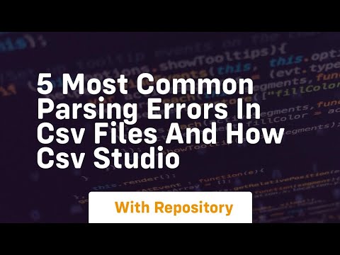 5 most common parsing errors in csv files and how csv studio