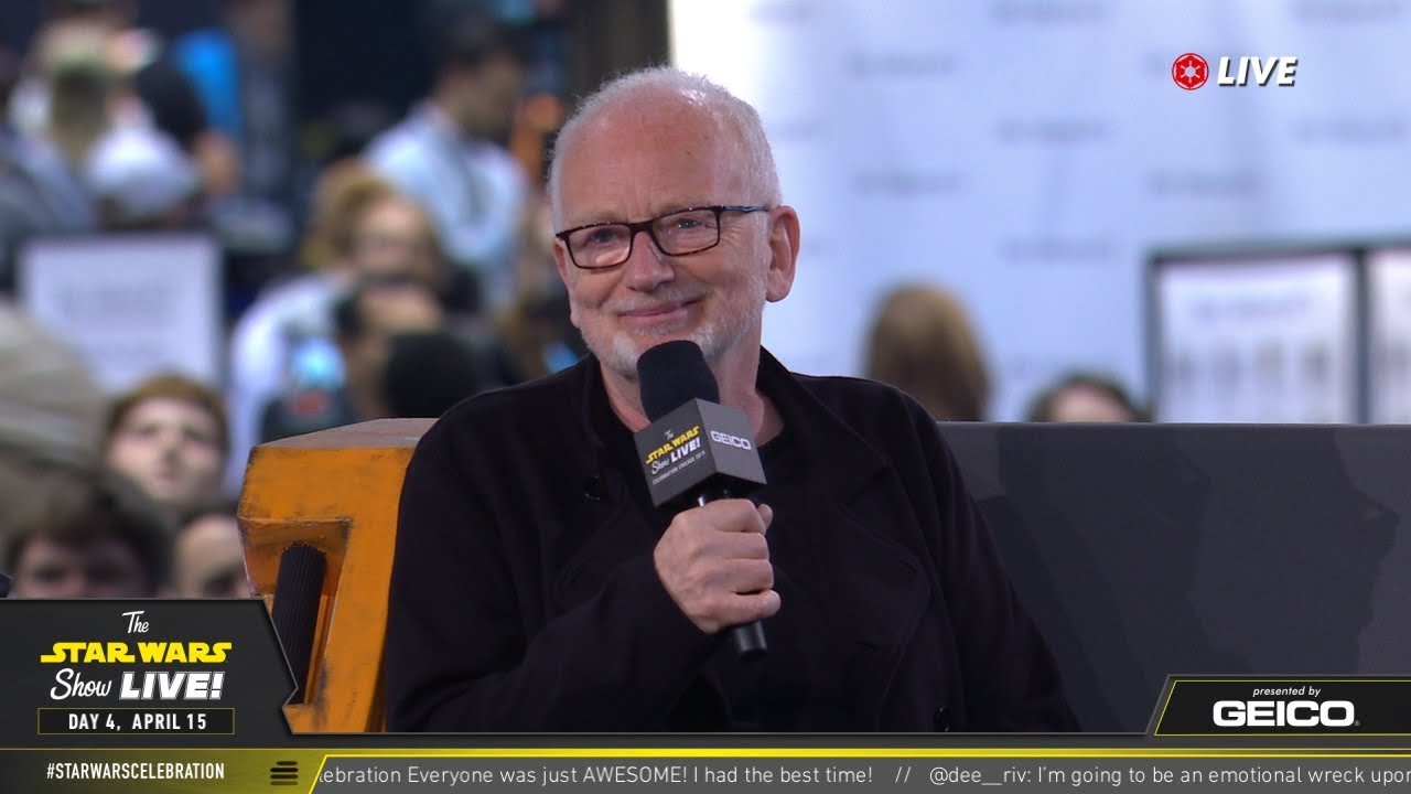 Ian McDiarmid Takes The Stage At SWCC 2019 | The Star Wars Show Live!
