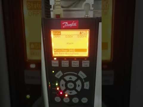 Danfoss VFD Safety Stop Alarm...