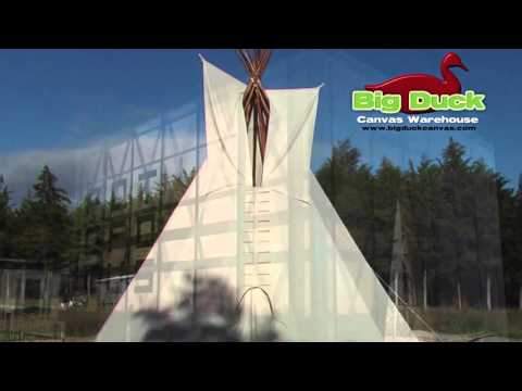 The Tent Canvas: Sunforger® Army Duck: Big Duck Canvas Blog