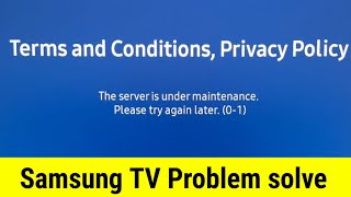 terms and conditions privacy policy samsung tv | fix Samsung tv terms and conditions privacy policy