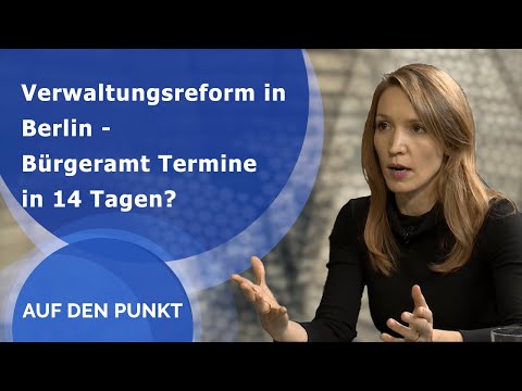 Verwaltungsreform in Berlin Bürgeramt Termine in 14 Tagen