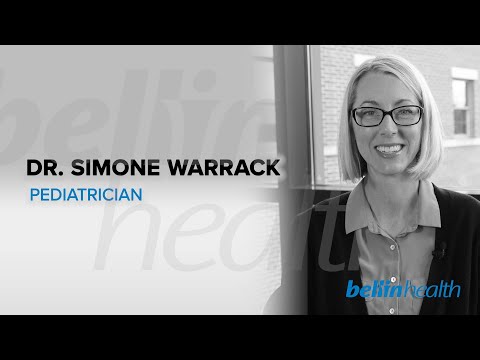 Dr. Simone Warrack, Pediatrician