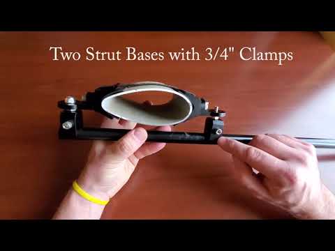 Flight Flix Aviation Strut Mount Pole Kits for 360 Cameras