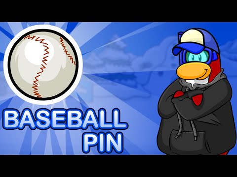Club Penguin Journey - Baseball Pin APRIL 2024