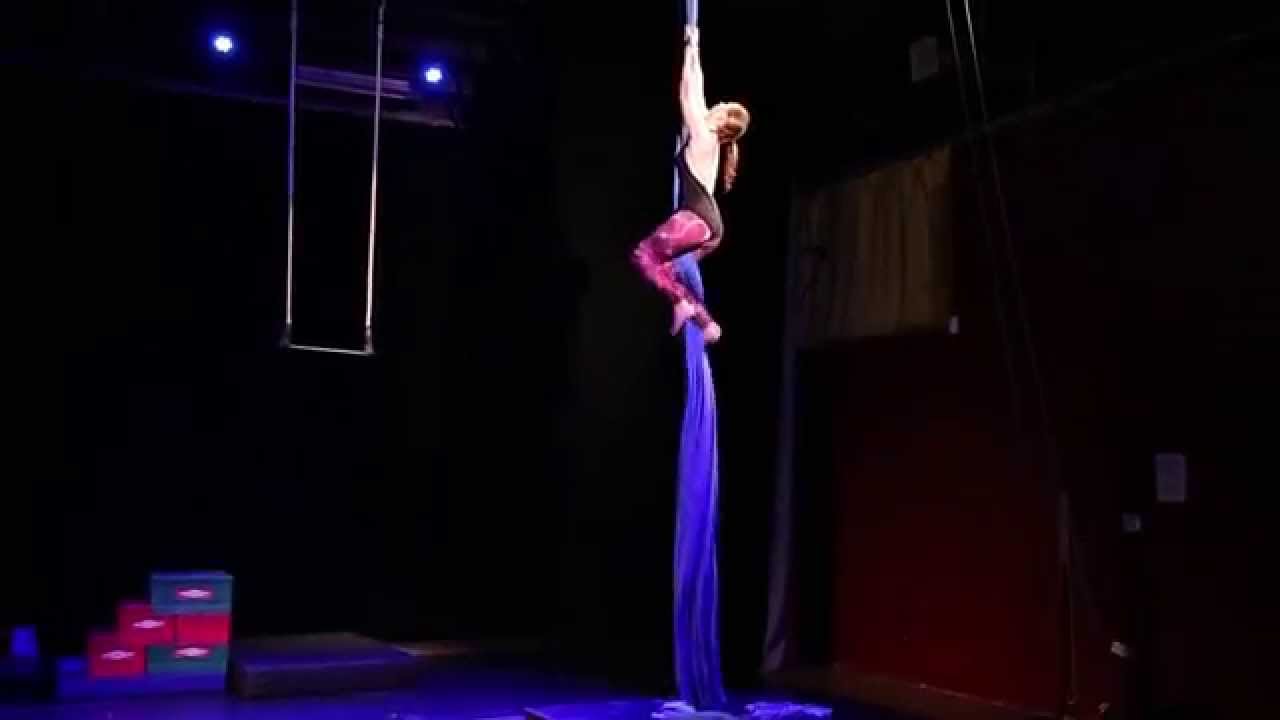 Beginner silks routine