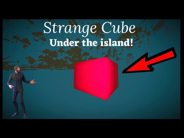 Fortnite Red Cube discovered under the Chapter 2 Season 8 map