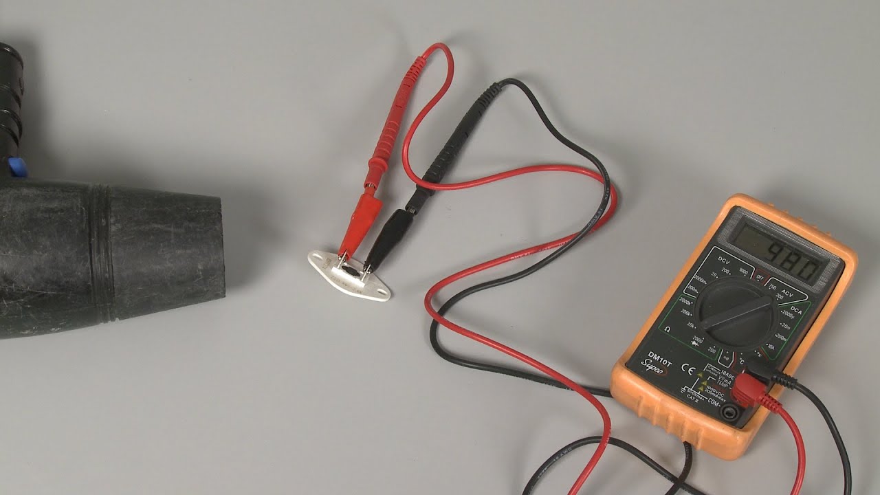 Dryer Thermistor Testing