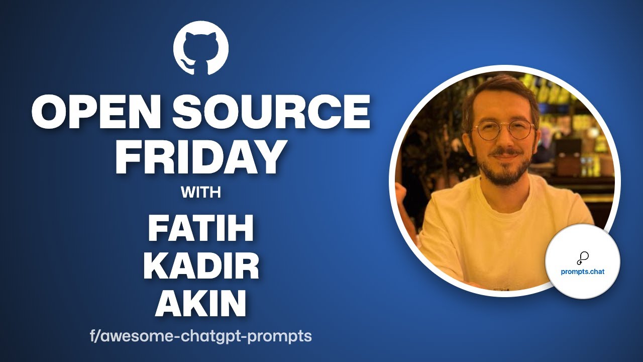 Open Source Friday with Prompts.chat