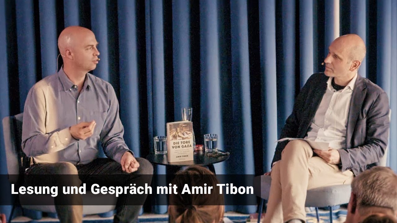 Lesung und Gespräch mit Amir Tibon zu Die Tore von Gaza . Video auf ...