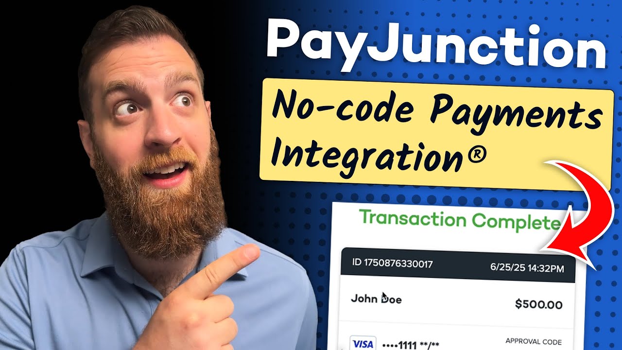 PayJunction No-Code Integration Tutorial: Connect Any Web App in Minutes
