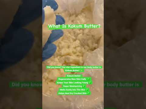 What Is Kokum Butter! #bodybutter #kokumbutter #kokum #skincare #skintherapy #dryskincareroutine