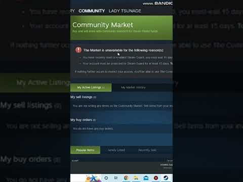 Unlock Steam Community Market Place #shorts