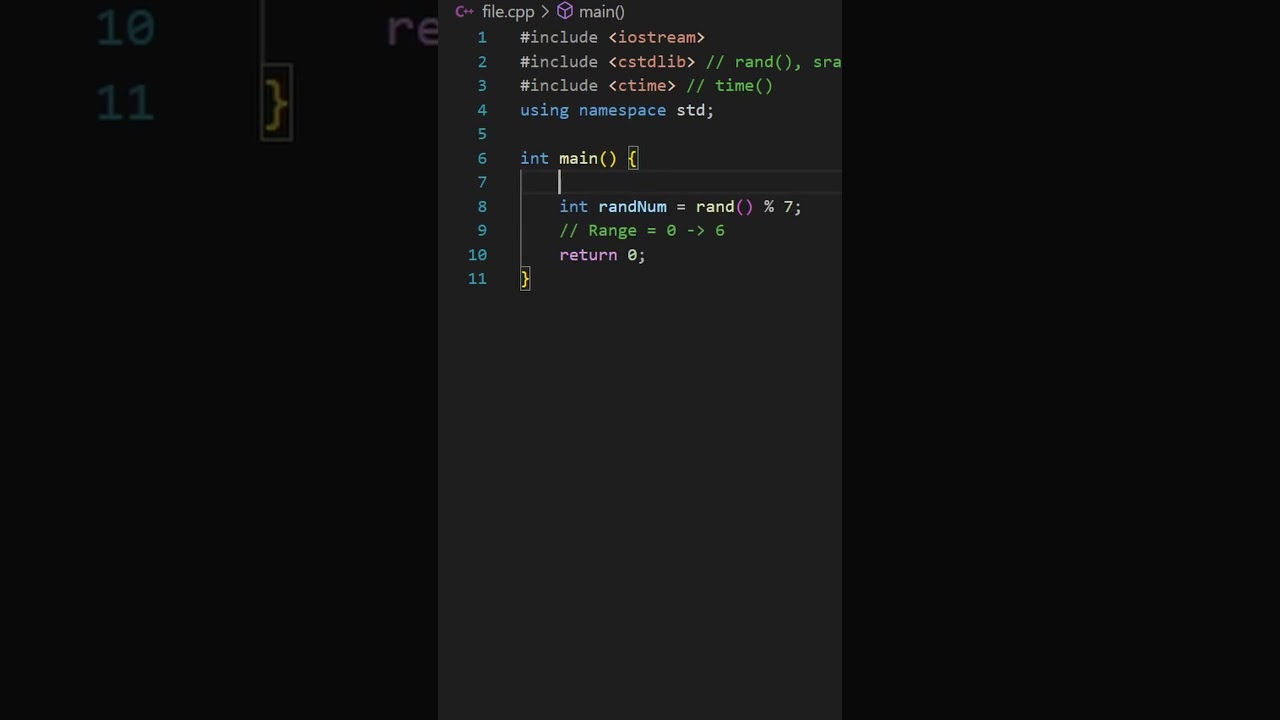 C++ Random Numbers