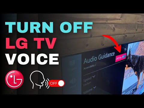 Turn Off Audio Guidance on LG TV (Voice Settings Tutorial)