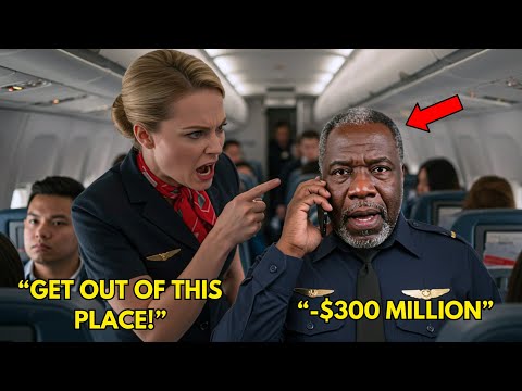 Flight Attendant Pushes a Black Veteran — Then He Makes One Call and Sparks a $300M Stock Crash