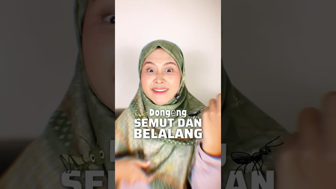 Dongeng Semut dan Belalang | cerita fabel anak #storytime #dongeng