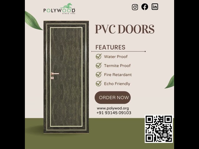PVC Plain Doors - Polywood PVC Door Manufacturer from Jaipur