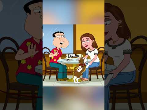 Quagmire goes on a date😂 || #familyguy #shorts