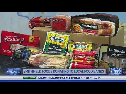 Smithfield Foods to donate 80K+ pounds to NC food banks