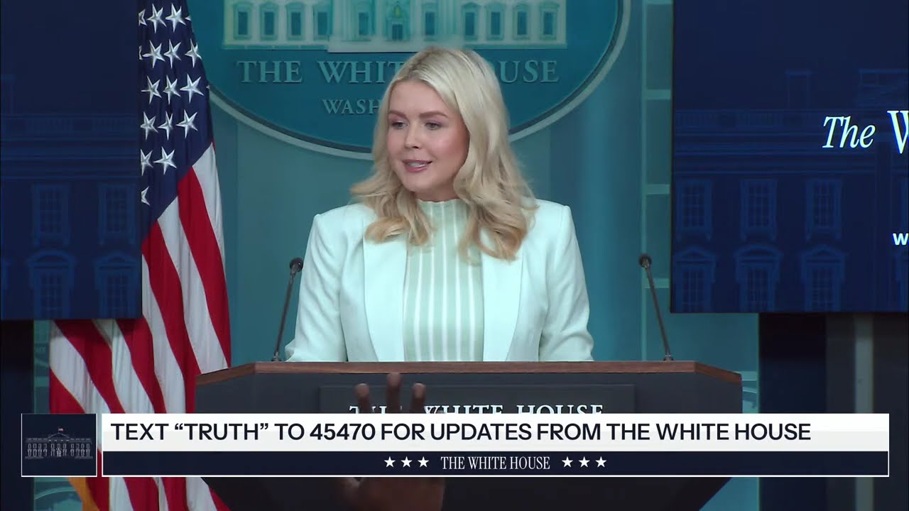Press Secretary Karoline Leavitt Briefs Members of the Media, Mar. 25, 2026