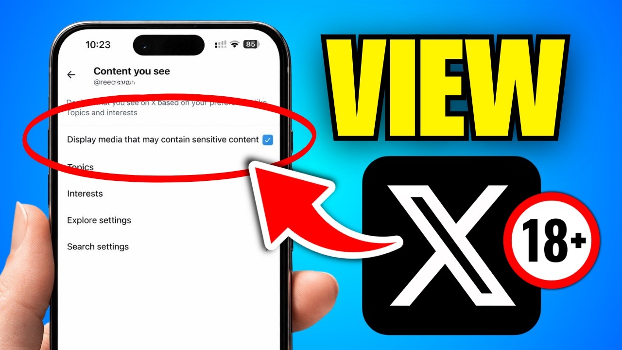 How To See Sensitive Content On Twitter (X)
