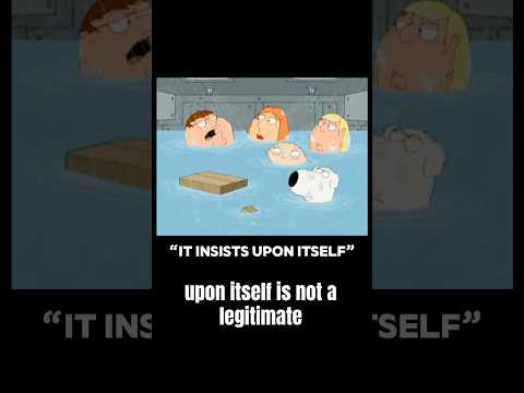 It Insists Upon Itself #familyguy #petergriffin #medialiteracy