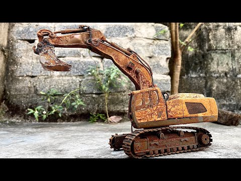 Restore remote controlled mini excavator - The Restoration 2R