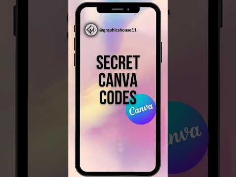 Secret Canva Codes | Canva tutorial for beginners #canva #shorts #youtubeshorts