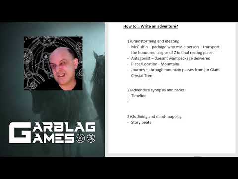 How to... Write an Adventure - #ttrpg #gm #dm advice