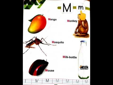 Recognition and Phonic sound of letter M