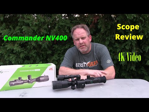 Commander NV400 4-52X 4K Digital Day/Night Vision Riflescope | OneLeaf.ai