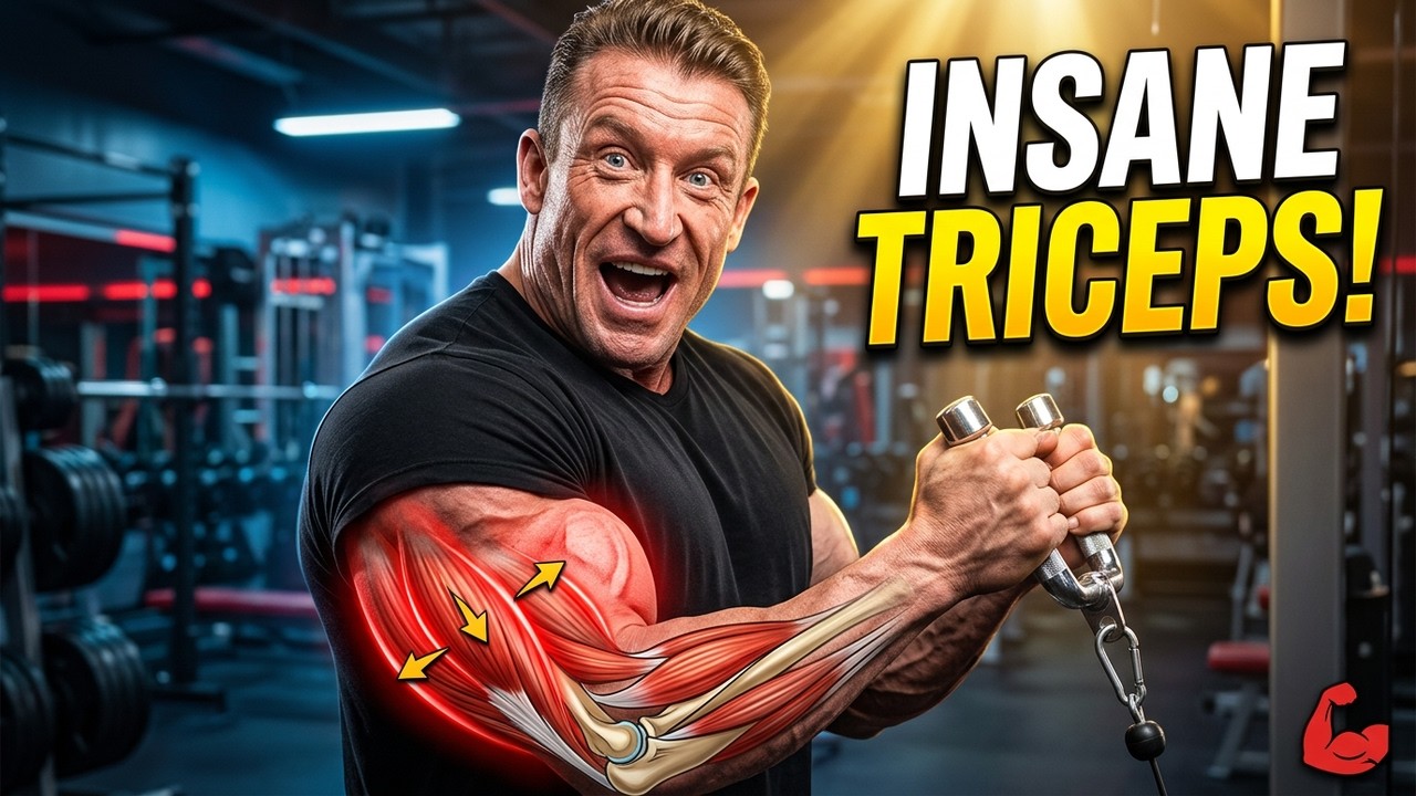 Dorian Yates Breaks Down Perfect Tricep Pushdown Technique