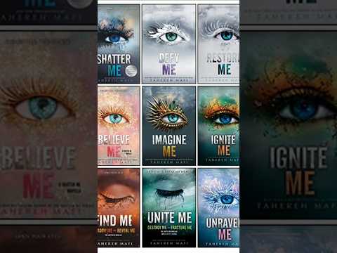 SHATTER ME BOOK SERIES #bookrecommendations #booktok